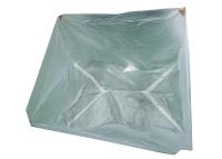 China Jumbo LDPE Clear Mattress Moving Bag Heat Sealing 250micron for sale