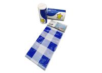 China Poly Table Cloth 130 X 185cm For Easy And Quick Food Waste Collection for sale