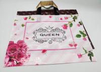 China Handle Carrier  PE Reusable Shopping Bags Made From Recycled Materials for sale