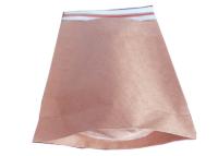 China Water Resistant 120gsm Kraft Paper Mailing Bags with 6cm Bottom gusset for sale