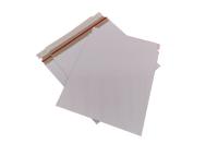 China 350gsm 24pt Eco Friendly Rigid Mailers White Paperboard With Self Seal for sale