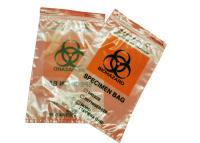 China ziplockk Recyclable Reusable Bags Clear LDPE Biohazard Specimen Bags for sale