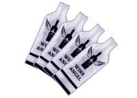 China Eco-friendly Triple-seal Water-proof Reusable Wine Bottle Protector Sleeve Travel Bag for sale