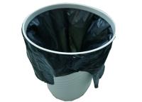 China 450x560mm Recyclable Reusable Bags Core Less Roll Refuse Plastic Bags for sale