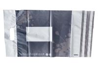 China Lightweight 5mil Flexible Mailing Envelopes Die Cut Handle Bags for sale