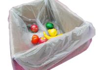 China Breathable anti fog Micro Perforated Bags 5mm Vent Holes For Vegetables for sale
