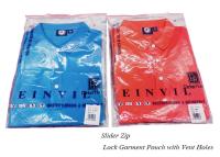 China Garment 16x16 Inch 3 Mil Reclosable Zipper Bags sustainable Recycable for sale