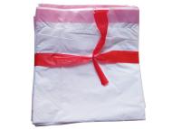 China Leakproof Recyclable Reusable Bags Poly Drawstring Trash Bags for sale