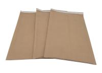 China No Plastic Opaque Eco Friendly Padded Mailers 100% Recycled Kraft Paper for sale