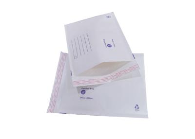 China Lightweight 110gsm Kraft Paper Bubble Mailers With Custom Printed for sale