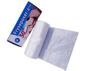 China Food Freezer Clear LDPE Recyclable Reusable Bags Flat Bottom Seal for sale