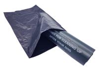 China Poly Thickness 0.8Mil Dog Waste Bags Flat Bottom Seal for sale