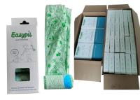 China 3x6cm Biodegradable and Compostable Bags Small Drawstring Garbage Bags for sale