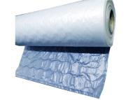 China Reusable 20um Inflatable Air Bubble Wrap Air Pillow Film Roll for sale