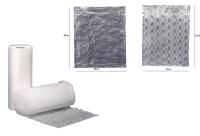 China Reusable 20um Inflatable Air Bubble Wrap Air Pillow Film Roll for sale