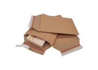 China Kraft Brown 9.5x13.5inch Eco Friendly Rigid Mailers For Shipping Books for sale