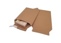 China Kraft Brown 9.5x13.5inch Eco Friendly Rigid Mailers For Shipping Books for sale
