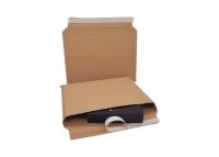 China 350x250mm 350gsm Eco Friendly Rigid Mailers Corrugated Cardboard Mailers for sale