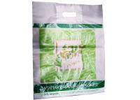 China Recyclable Reusable White Reinforced Die Cut Handle Retail Boutique Shopping Bags for sale