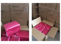 China Pink 6x10 Bubble Padded Mailers With Self Adhesive Fold Over Flap for sale
