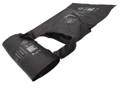 China Corn Starch ISO9001 Biodegradable and Compostable Bags Dog Poop Bags With Handles for sale