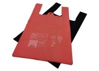 China Singlet Shape 1 Mil Plastic Free Packaging Biodegradable Food Waste Bags for sale