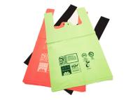 China Singlet Shape 1 MIL Kitchen Waste Bags Biodegradable Trash Can Liners for sale