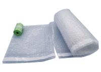 China 2 Rolls 50 Packs Anti Static Bubble Wrap Pouches with Lip 1.57 Inch for sale