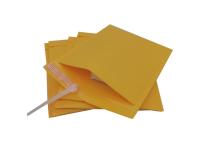 China Cushioned 8.5x12 Inches Yellow Bubble Wrap Envelope Flap 40mm Wide for sale
