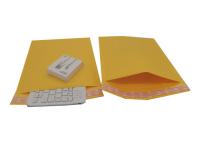 China Cushioned 8.5x12 Inches Yellow Bubble Wrap Envelope Flap 40mm Wide for sale