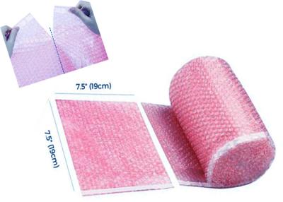 China Virgin LDPE 60gsm Protective Packaging Air Cushion Bubble Wrap for sale
