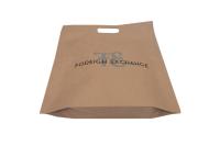 China Brown Kraft 12x16 Inch Recycled Paper Bags With Handles Eco Friendly for sale