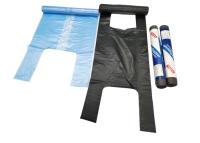 China Reusable and Recyclable Supermarket T Shirt Trash Can Bags Singlet Shopping Bags Grocery Vest Carrier Bags on a Roll for sale