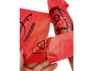 China durable Embossed Singlet Shopping Bags Easy Opening T Shirt Trash Bags for sale