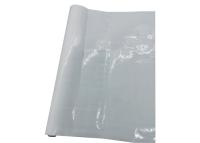 China 1.5 Mil 38 Micron Recyclable Reusable Bags With Die Cut Handle for sale