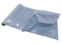 China 1.5 Mil 38 Micron Recyclable Reusable Bags With Die Cut Handle for sale