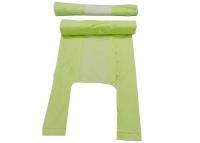 China ABAP 10060 15 Micron Biodegradable and Compostable Bags Vest Carrier Bags for sale