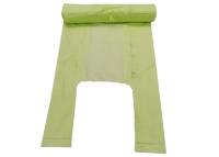 China ABAP 10060 15 Micron Biodegradable and Compostable Bags Vest Carrier Bags for sale