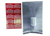 China Self Sealing 4x7.5 Inch Clear Bubble Wrap Bags For Protecting Fragile Items for sale