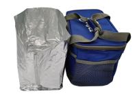 China PEVA 15L Cooler Lunch Bags 1640D Oxford Fabric Insulated Picnic Bag for sale