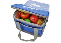 China PEVA 15L Cooler Lunch Bags 1640D Oxford Fabric Insulated Picnic Bag for sale