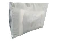 China Re-closable Soft Opaque CPE Slider Zip Lock Garment Bags Slider Lock CPE Poly Bags for Food Storage and Apparel for sale