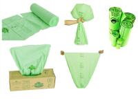 China Trash Bags ASTM D6400 Plastic Free Packaging 25 Gallon Compostable for sale