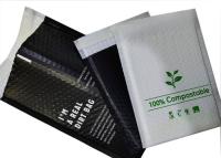 China Biodegradable PBAT Bubble Padded Mailer Self Seal Adhesive Closure for sale