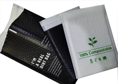 China Biodegradable PBAT Bubble Padded Mailer Self Seal Adhesive Closure for sale
