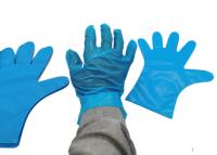 China High Elastic TPE CPE Disposable Food Prep Gloves Handling Comfortablely for sale