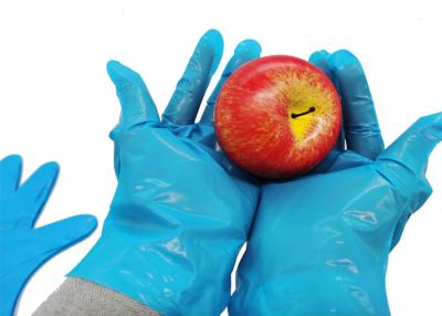 China High Elastic TPE CPE Disposable Food Prep Gloves Handling Comfortablely for sale
