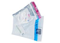 China 3 Side Seals Protective Packaging A5 Security Tamper Evident Bags for sale