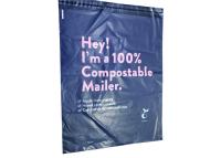 China Zero Waste Plastic Free Packaging Heat Seal Compostable Mailing Bags for sale