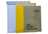 China Eco Friendly ISO9001 Kraft Paper Bubble Mailers Biodegradable for sale